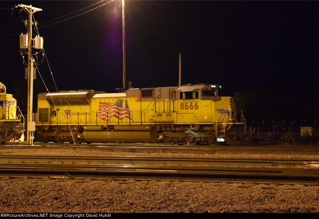 UP Engine 8666, Des Moines IA